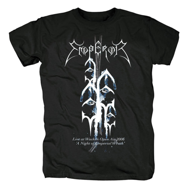Norway Black Metal Punk Graphic Tees Emperor Band T-Shirt | WISHINY