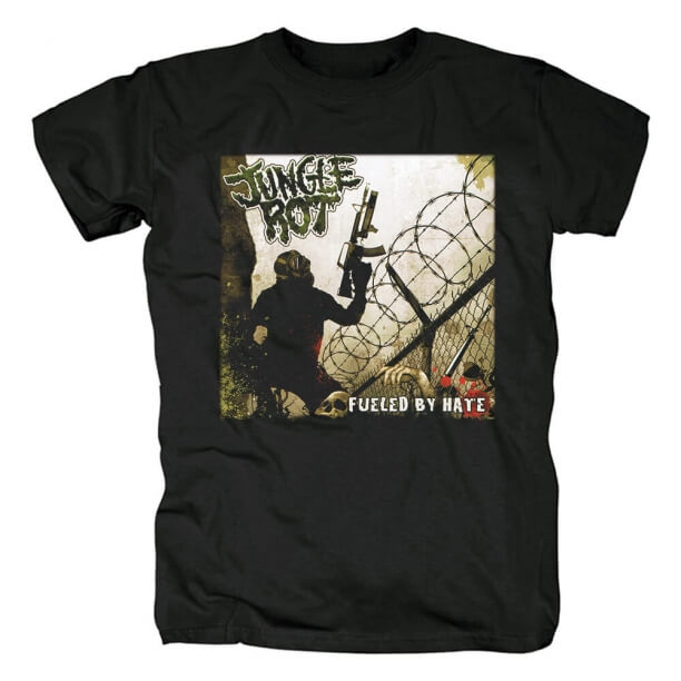 Us Jungle Rot Fueled By Hate T-Shirt Metal Graphic Tees | WISHINY Us Jungle Rot Fueled By Hate T-Shirt Metal Graphic Tees | WISHINY